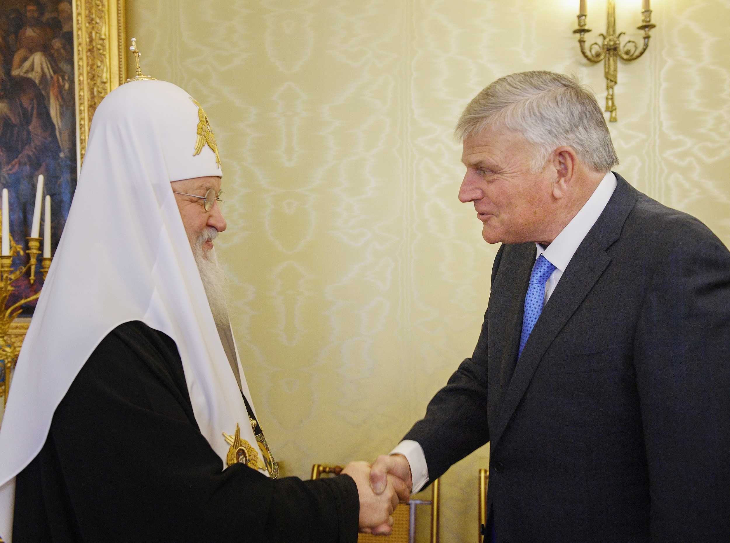 His Holiness Patriarch Kirill meets with President of Billy Graham ...