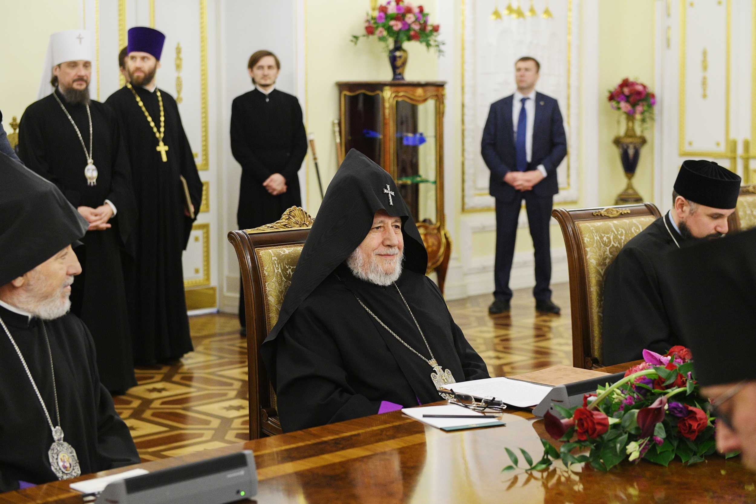 The Primate of the Russian Orthodox Church meets with the Supreme ...