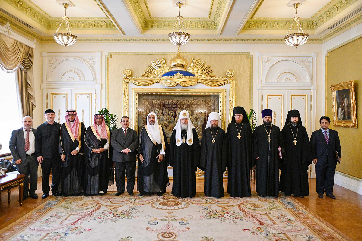 Patriarch Kirill meets with Islamic World League Secretary General ...